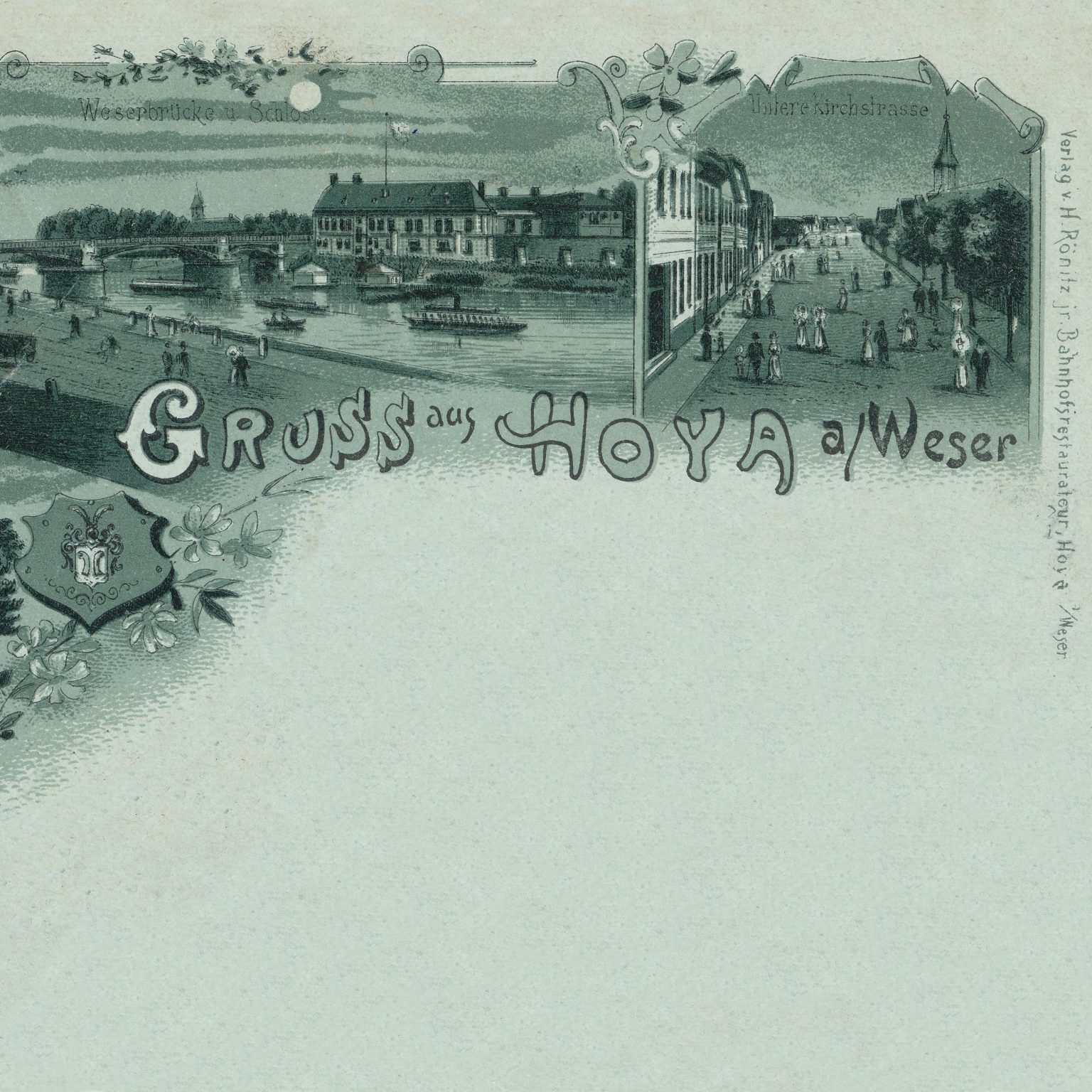 Stadt Hoya – Ansichtskarten-Hoya